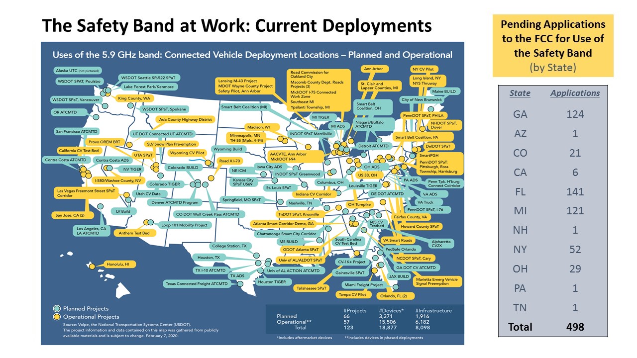 MAP: Current Deployments on the Safety Band | US Department of ...