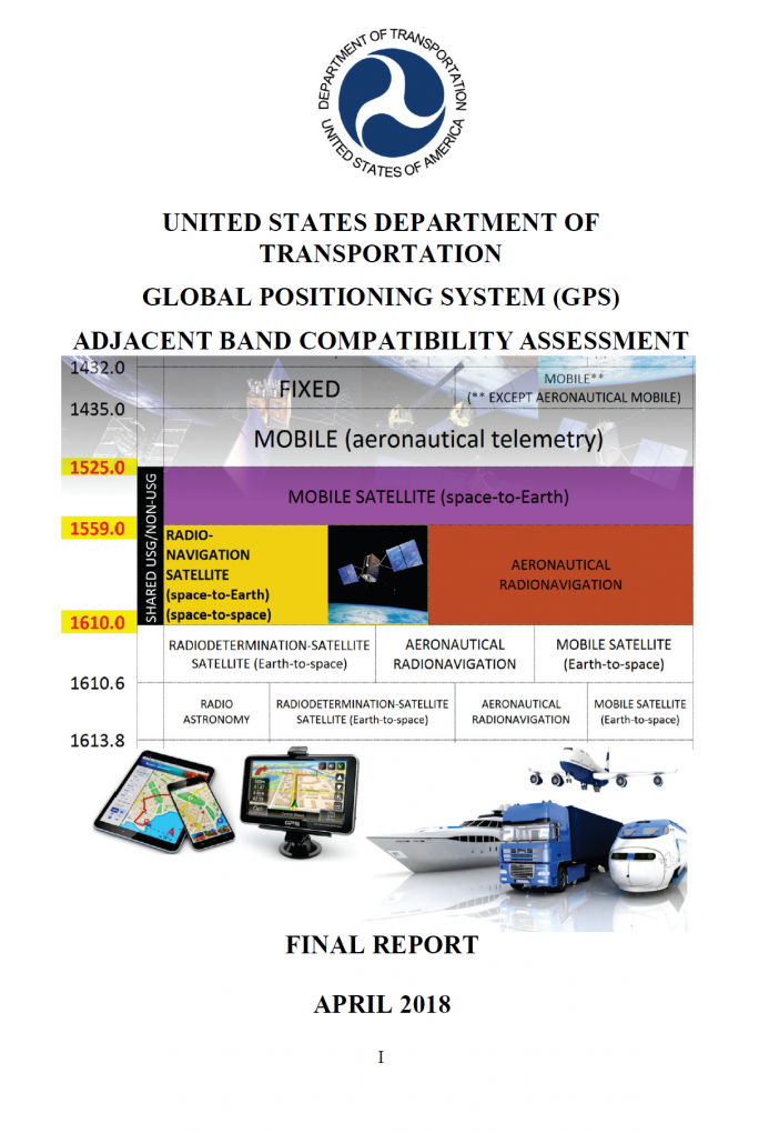 Positioning, Navigation and Timing (PNT) & Spectrum Management | US Department of Transportation